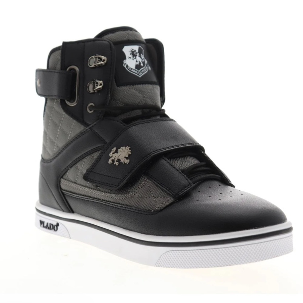 Vlado Atlas Ii Ig-1500-23 Mens Black Leather High Top… - Gem